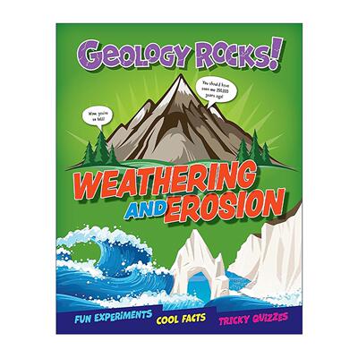 英文原版 Geology Rocks Weathering and Erosion 地质岩石 风化和侵蚀 儿童科普百科绘本 英文版 进口英语原版书籍