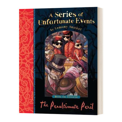 英文原版 The Penultimate Peril 波特莱尔大冒险12 倒数第二次危机 英文版 进口英语原版书籍