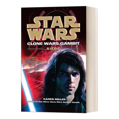 英文原版小说 Star Wars Clone Wars Gambit - Siege 星球大战 克隆人战争之克隆人的进攻 英文版 进口英语原版书籍