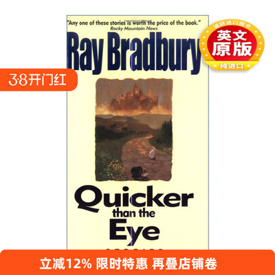 英文原版 Quicker Than the Eye 温柔的谋杀 雷布拉德伯里 英文版 进口英语原版书籍