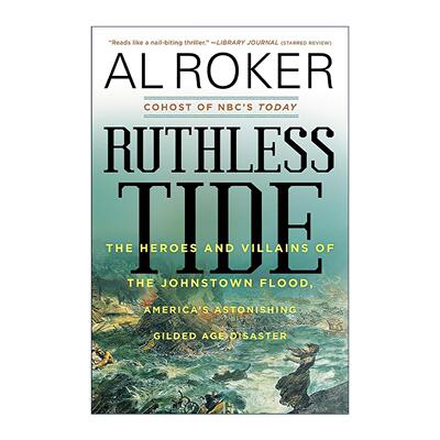 英文原版 Ruthless Tide 无情洪流 约翰斯敦洪灾中的英雄与恶人 美国镀金时代惊人的灾难 英文版 进口英语原版书籍