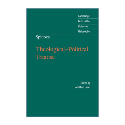 英文原版 Spinoza Theological Political Treatise 斯宾诺莎 神学政治论 剑桥哲学史文本系列 英文版 进口英语原版书籍