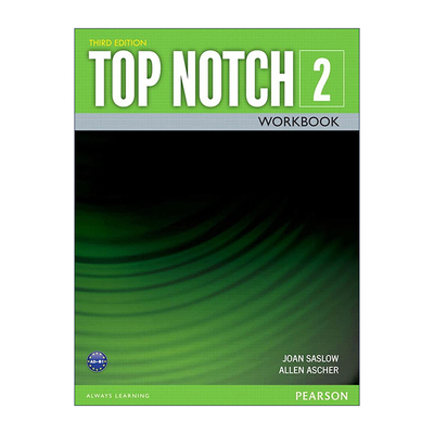 英文原版 Top Notch (3E) 2 Workbook 英文版 进口英语原版书籍