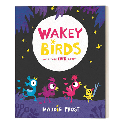 英文原版 Wakey Birds 醒着的鸟 丛林故事 儿童绘本 英文版 进口英语原版书籍