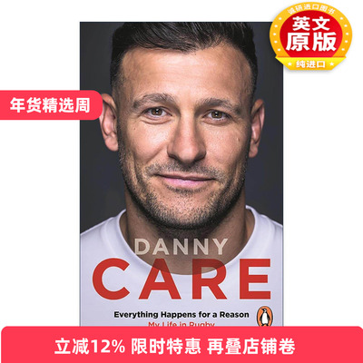 英文原版 Everything Happens for a Reason 一切有因 英国橄榄球运动员丹尼·凯尔自传 英文版 进口英语原版书籍