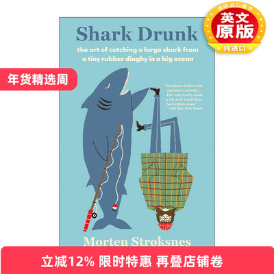 英文原版 Shark Drunk Vintage Departures 醉鲨 传记 挪威伯瑞格文学奖 Morten Stroksnes 英文版 进口英语原版书籍