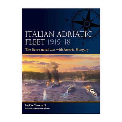 英文原版 Italian Adriatic Fleet 1915–18 意大利亚得里亚海舰队 与奥匈帝国的激烈海战 一战海战 英文版 进口英语原版书籍