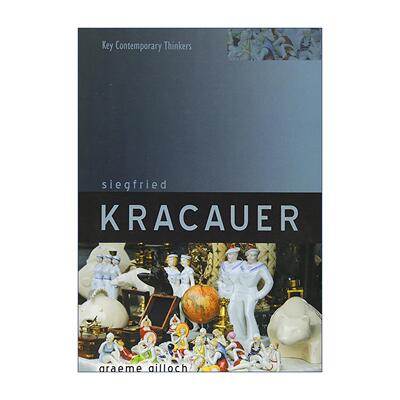 英文原版 Siegfried Kracauer 齐格弗里德·克拉考尔 当代重要思想家系列 英文版 进口英语原版书籍