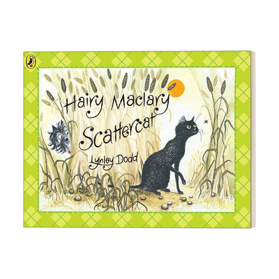 英文原版 Hairy Maclary Scattercat 毛毛狗和疤面猫 新西兰作家Lynley Dodd经典儿童绘本 英文版 进口英语原版书籍