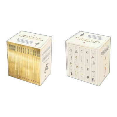 英文原版 The Complete Roald Dahl Classic Collection 罗尔德达尔经典小说20册套装 2024新封面版 昆汀布莱克插画 英文版