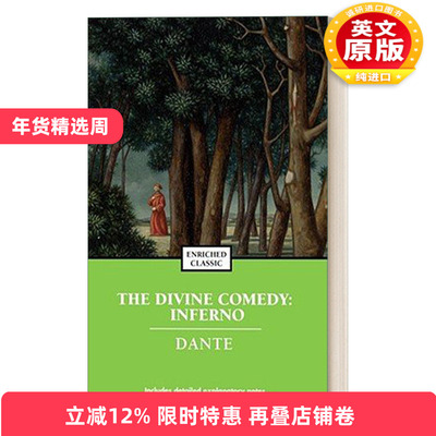 英文原版 The Divine Comedy 神曲 Enriched Classics系列 英文版 进口英语原版书籍