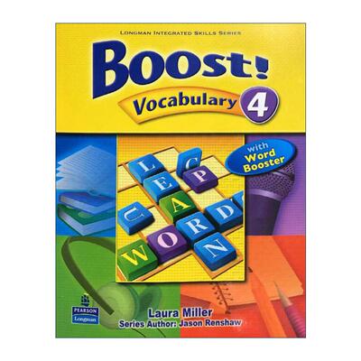 英文原版 Boost Vocabulary 4 Student Book With Audio CN 提升词汇4 在线音频 英文版 进口英语原版书籍
