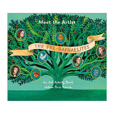 英文原版 Meet the Artist The Pre-Raphaelites 遇见艺术家 拉斐尔前派 儿童艺术启蒙绘本 英文版 进口英语原版书籍