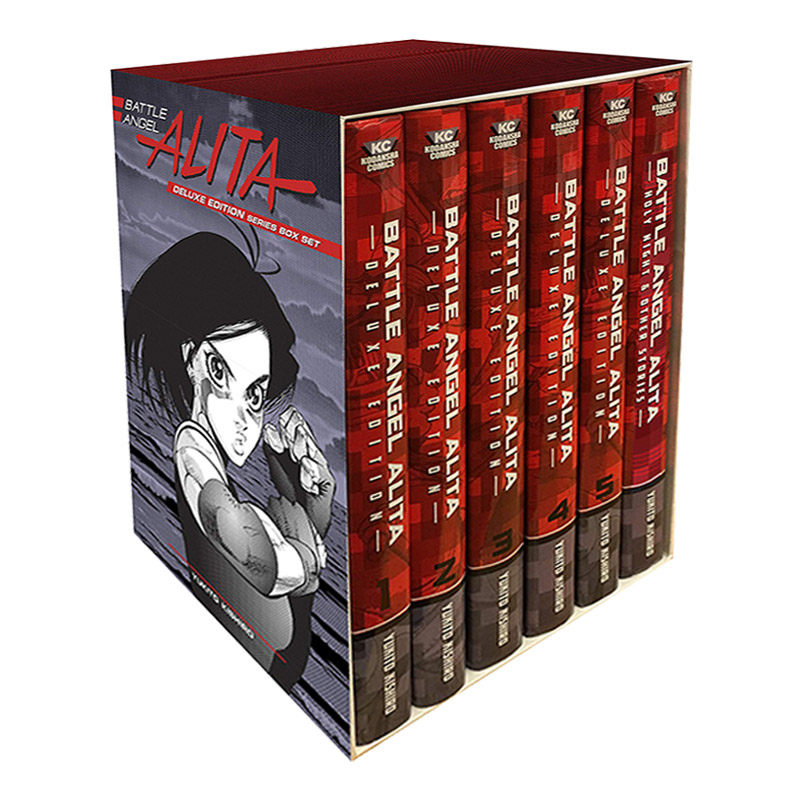 英文原版 Battle Angel Alita Series Box阿丽塔战斗天使精装收藏全套漫画套装英文版进口英语原版书籍_虎窝淘