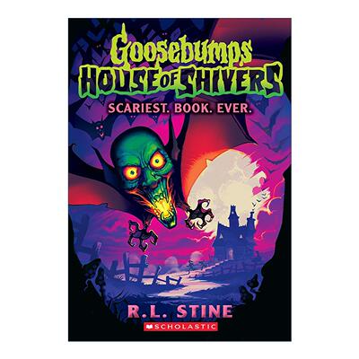 英文原版 Scariest Book Ever 鸡皮疙瘩颤栗小屋系列卷一 英文版 进口英语原版书籍