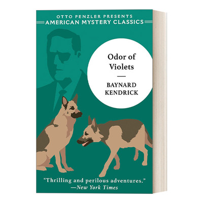 英文原版小说 The Odor of Violets 紫罗兰的气味 邓肯·麦克伦之谜 Norton美国经典推理小说 英文版 进口英语原版书籍