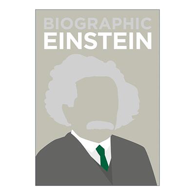 英文原版 Biographic Einstein 爱因斯坦 物理科学家 信息图表式精装名人传记 英文版 进口英语原版书籍