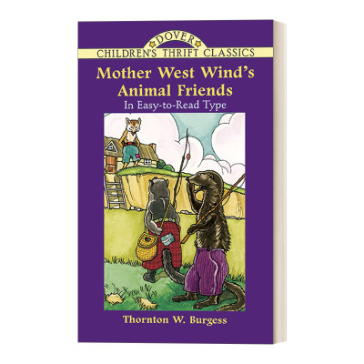英文原版 Mother West Wind's Animal Friends  西风母亲的动物朋友们 儿童文学 英文版 进口英语原版书籍