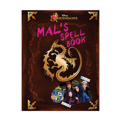英文原版 Descendants Mal's Spell Book Media tie-in 后裔 魔法之书 影视版 儿童奇幻小说集 精装 英文版 进口英语原版书籍