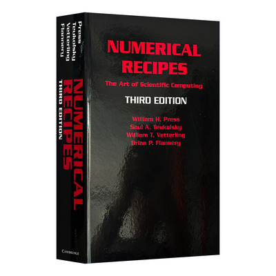 英文原版 Numerical Recipes 3rd Edition 数值分析 第三版 William H. Press 精装 英文版 进口英语原版书籍