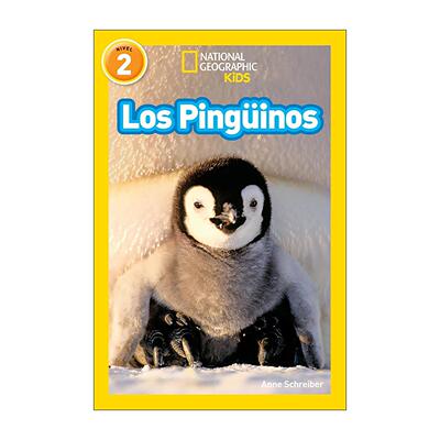原版 National Geographic Readers Los Pingüinos Penguins 国家地理儿童分级读物 企鹅 西班牙语版 进口原版书籍