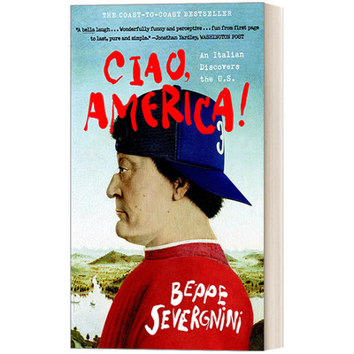英文原版 Ciao America 穿拖鞋的美国 意大利人美国游记 幽默杂谈 Beppe Severgnini 英文版 进口英语原版书籍