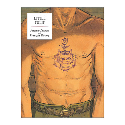 英文原版 Little Tulip 小郁金香 漫画 纽约 一座野性城市的编年史作者Jerome Charyn 英文版 进口英语原版书籍