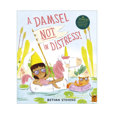 英文原版绘本 Damsel Not in Distress 少女不落难 一个没有遇险的少女 英文版 进口英语原版书籍