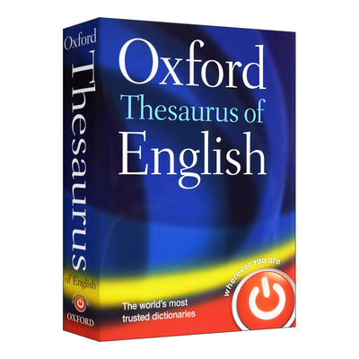 英文原版 Oxford Thesaurus of English 牛津英语同义词词典 精装 英文版 进口英语原版书籍