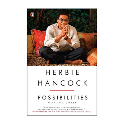 英文原版 Herbie Hancock Possibilities 赫比·汉考克传 传奇爵士音乐家 12座格莱美奖得主 英文版 进口英语原版书籍