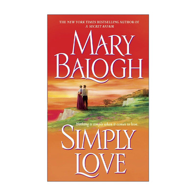 英文原版 Simply Love Simply Quartet 02 简单的爱 简单四重奏2 历史浪漫小说 Mary Balogh 英文版 进口英语原版书籍