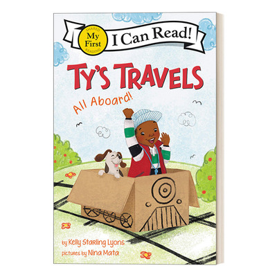 英文原版 Ty's Travels All Aboard! 泰的旅行 开船啦 My First I Can Read分级阅读 英文版 进口英语原版书籍