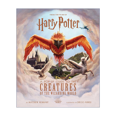 英文原版 Harry Potter A Pop-Up Guide to the Creatures of the Wizarding World 哈利波特 魔法世界生物指南 立体书 英文版
