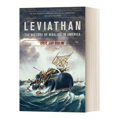 英文原版 Leviathan The History of Whaling in America 利维坦 美国捕鲸史 英文版 进口英语原版书籍