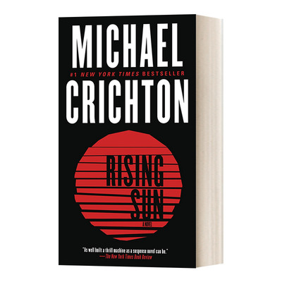 英文原版小说 Rising Sun 旭日追凶 纽约时报畅销书 Michael Crichton 英文版 进口英语原版书籍