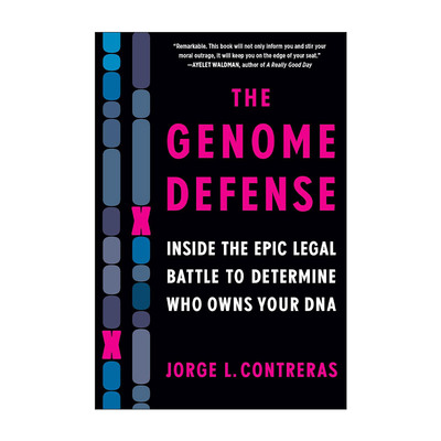 英文原版 The Genome Defense 基因防御 决定谁拥有你的DNA的史诗法律大战 英文版 进口英语原版书籍