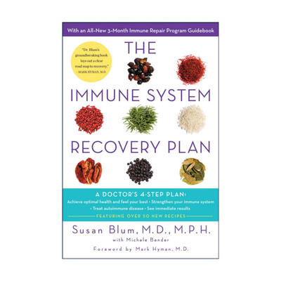英文原版 The Immune System Recovery Plan 免疫功能90天复原方案 精装 英文版 进口英语原版书籍