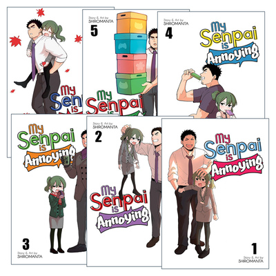 英文原版 My Senpai is Annoying 关于前辈很烦人的事系列1-6册 同名动漫漫画 白曼塔 英文版 进口英语原版书籍