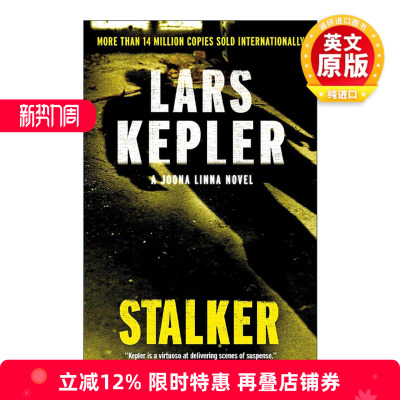 英文原版 Stalker Killer Instinct 05 跟踪狂 惊悚犯罪小说 睡魔的谎言作者拉尔斯·克卜勒 英文版 进口英语原版书籍