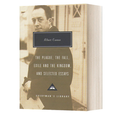 英文原版 Plague  Fall  Exile And The Kingdom And Selected Essays 阿尔贝·加缪 鼠疫、流亡、王国及其他著作 Everyman精装版