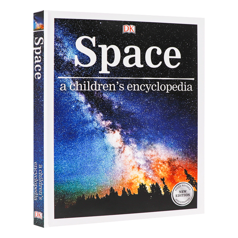 宇宙太空百科全书 英文原版 Space A Children's Encyclopedia DK 儿童太空科普 青少年英语课外阅读探索读物 英文版进口原版书籍