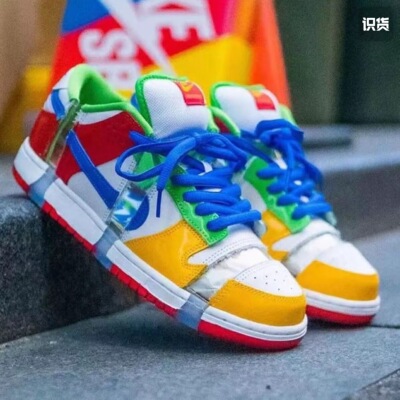 Nike Sb Dunk Low Pro 经典复古百搭板鞋eBay联名FD8777-100熊