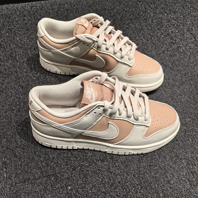 Nike Dunk 简约舒适 耐磨 低帮 板鞋 女款 粉色IM6572-603黄