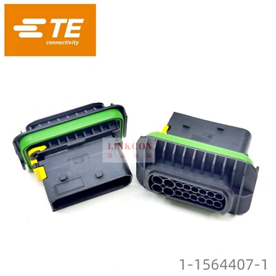 1-1564407-1  汽车连接器公插,16路, 2行, TE/泰科原装现货