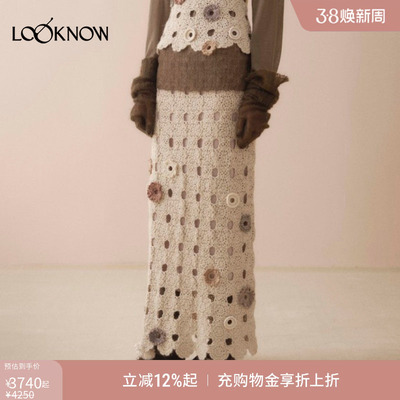 swaying x LOOKNOW 2026年春季新品钩针圆环装饰摆裙