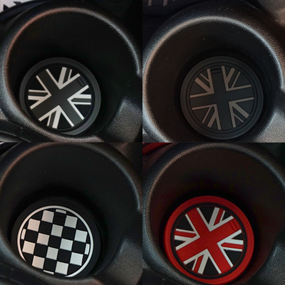 适用宝马mini迷你ClubmanR55 R56 R60 R57门槽垫水杯垫硅胶储物垫