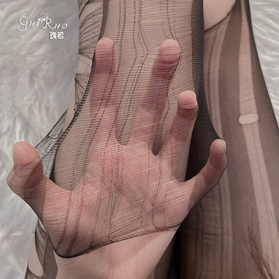 手撕丝袜超薄破洞笼中鸟