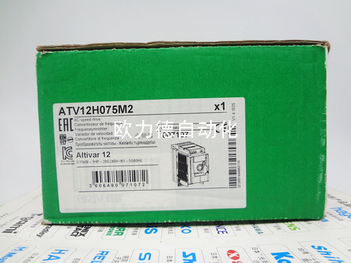 ATV12变频器小型输送机专用ATV12H075M2 220V单相 075KW_虎窝淘