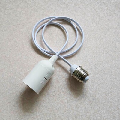 led灯泡延长线仓库加长E27灯座线