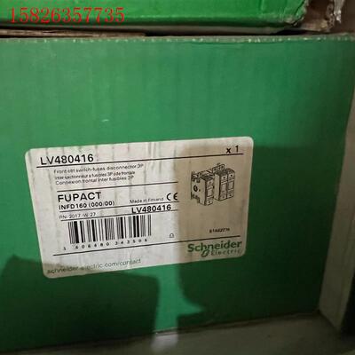 熔丝/保险丝座/断路器/保险管施耐德熔断器组LV480416(议价)